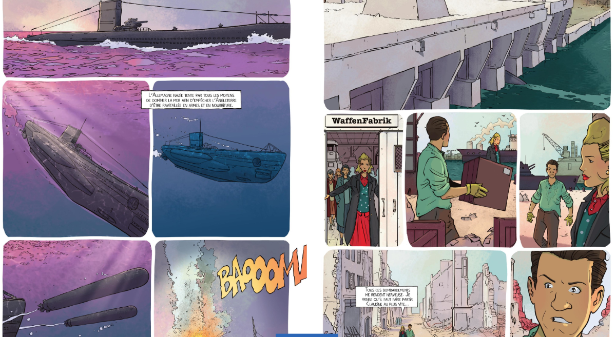 Le réseau Papillon - La bataille de Claudine - Toute la BD - 1001BD.com