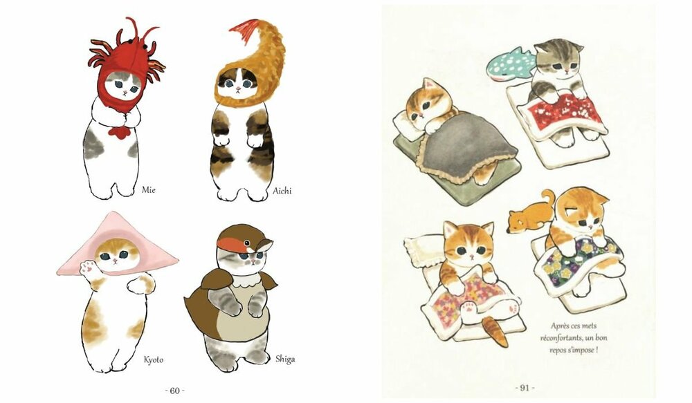 Mofusand - le petit guide des chats baroudeurs - Toute la BD - 1001BD.com